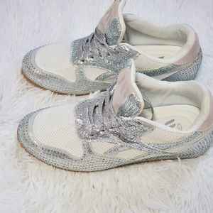 Shoes | Rhinestone Crystal Platform Sneaker | Poshmark